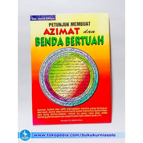 Jual Petunjuk membuat azimat dan benda bertuah Buku ASLI - Kota ...