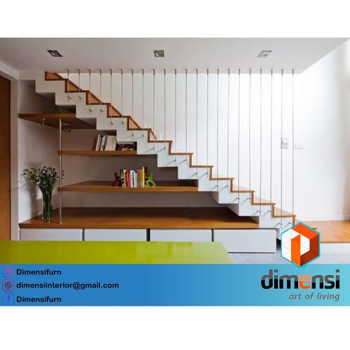 Jual rak buku bawah tangga - Jakarta Timur - furnitur interior ...
