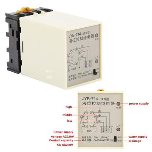 Jual Relay Pengendali Pompa Air Otomatis / Otomatic Water Pump ...