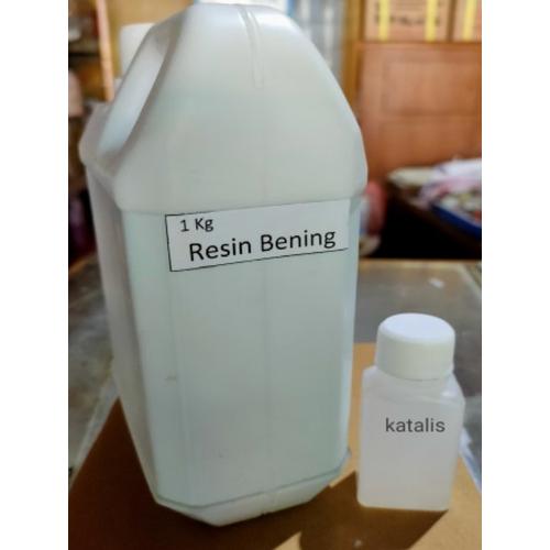 Jual Resin Bening / Resin industri dan Pengeras / 1 KG (paket) / JERIGEN 20KG / DRUM 200KG ...