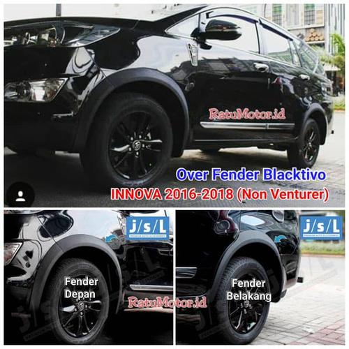 Jual Over Fender INNOVA Reborn 2016-2018 (Non Venturer) BLACKTIVO ...