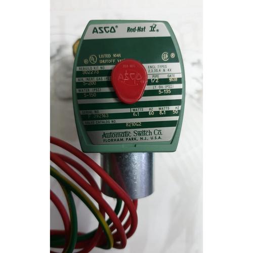 Jual SOLENOID VALVE 2 WAY ASCO CATALOG NO 8210G2 PORT 1/2" 240V/60HZ ...