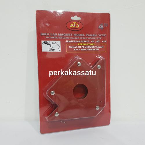 Jual SIKU LAS MAGNET MODEL PANAH 4" ATS MAGNETIC WELDING HOLDER ARROW ...