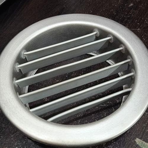 Jual RAG / Return Air Grille Bulat 6" Warna Natural Alumunium - Jakarta ...