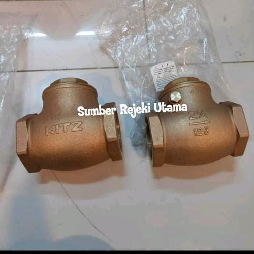 Jual Check Valve Kuningan Kitz Drat 2" inch - Jakarta Barat - Sumber ...