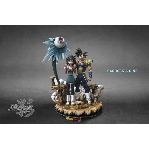 Jual shadow Studio Bardock & Gine resin statue - Jakarta Pusat - zf ...