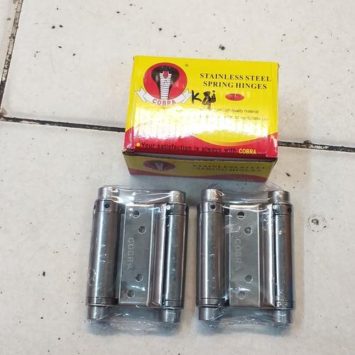 Jual Engsel Koboy / Engsel Per / Spring Hinge 3" Stainless - Jakarta ...