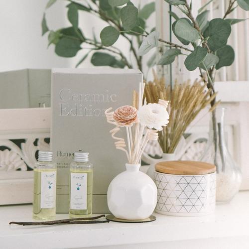Jual Plumeria Scent Ceramic Reed Diffuser - Sejenak (Pengharum Ruangan ...