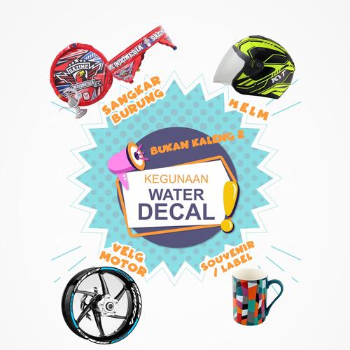 Jual Waterdecal Printing - Kota Surabaya - Ace Decals Surabaya | Tokopedia