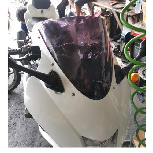 Jual Windshield Visor Gsx R Akrilik Tebal Smoke Black Dan Clear ...