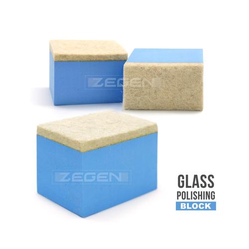 Jual GLASS POLISHING BLOCK / GLASS FELT BLOCK / GOSOK KACA JAMUR MANUAL ...