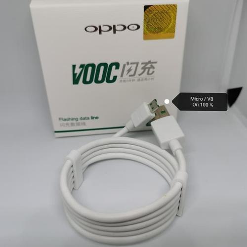 Jual Kabel Data Oppo Vooc Usb Micro / V8 Ori 100 Fast Charging ...