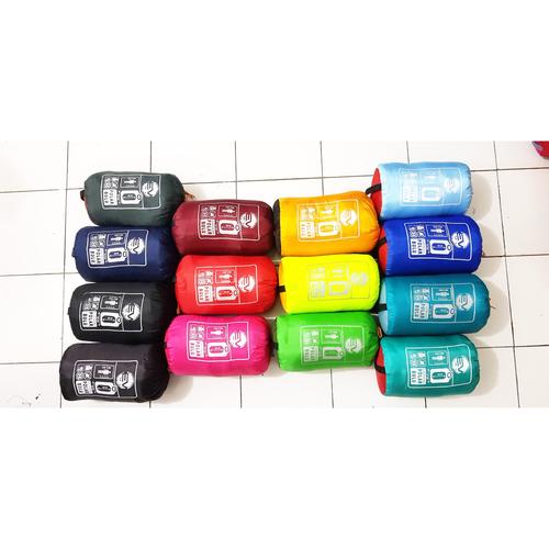 Promo paket hemat sleeping bag polar bulu tebal + matras gulung camping ...