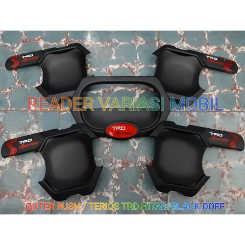 Jual Outer / Mangkok Handle RUSH / TERIOS TRD HITAM BLACK DOFF 2006 ...