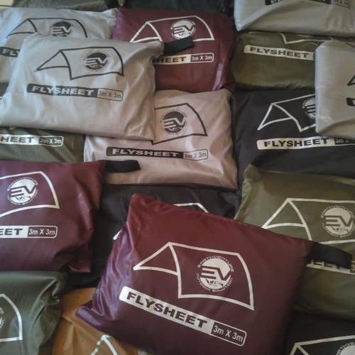 Jual Flysheet fly sheet ukuran 3x3 3 x 3 m alas tenda no eiger tnf jw ...
