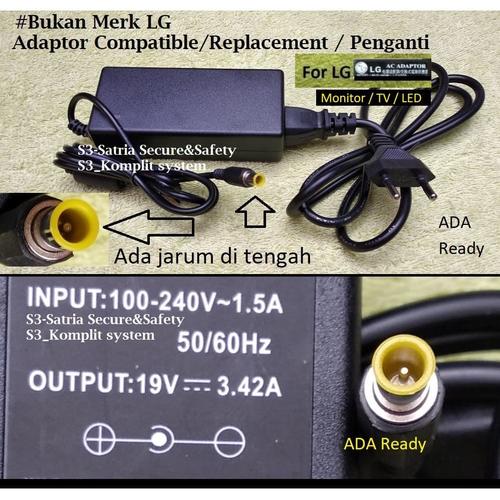 Jual ADAPTOR MONITOR LG / charger Adaptor TV LED LCD LG - Jakarta Timur ...