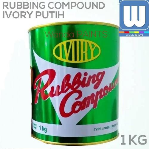 Jual RUBBING COMPOUND IVORY / KOMPON PUTIH IVORY 1KG - Jakarta Barat ...