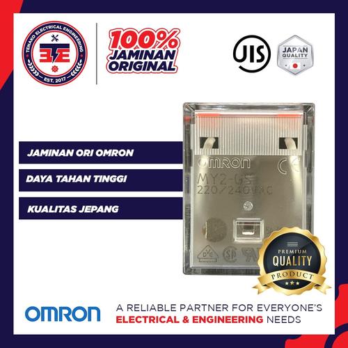 Jual OMRON MY2-GS 220V AC Relay 8 Kaki Original Omron - Jakarta Barat - Tenako Electric | Tokopedia