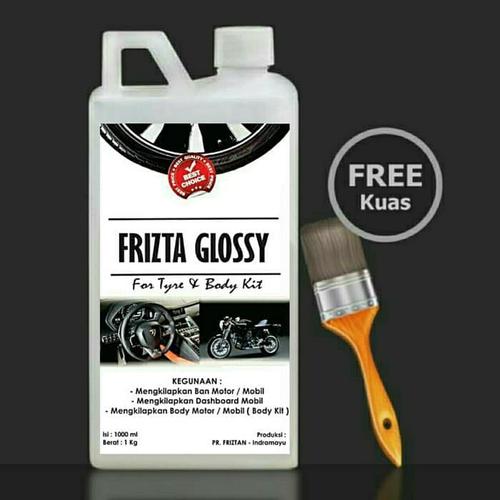 Jual Semir Ban Sekaligus Pengkilap Body Motor/Mobil Kemasan 1 Liter ...