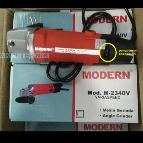 Jual gerinda tangan modern variabel speed gerinda modern m2340v - Kota ...