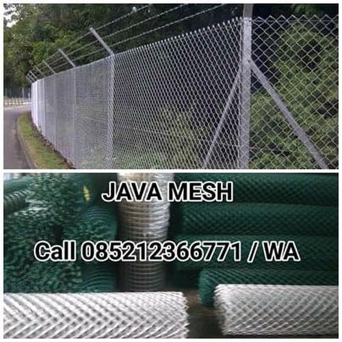 Jual Kawat Harmonika Jaring Safety Deck Termurah Galvanis & PVC - Kab ...
