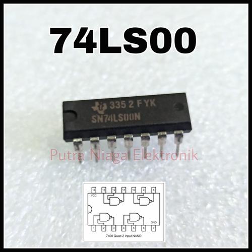 Jual ic TTL 7400 74LS00 Quad NAND Gate Logic High Quality - Kota ... Jual ic TTL 7400 74LS00 Quad NAND Gate Logic High Quality - Kota ...