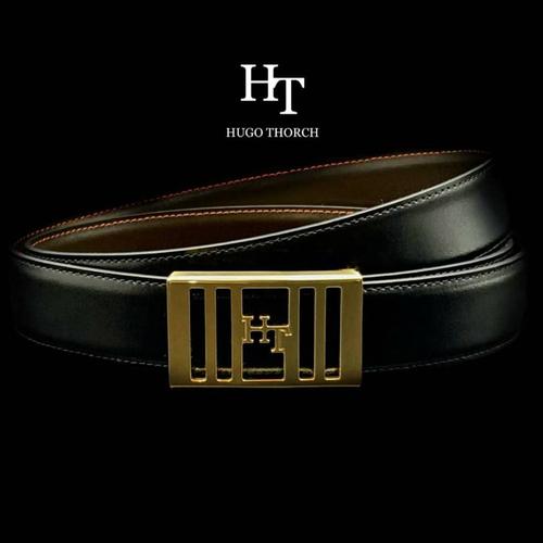Promo Hugo Thorch - Ikat Pinggang Pria Kulit - Azura - SILVER, CELANA ...