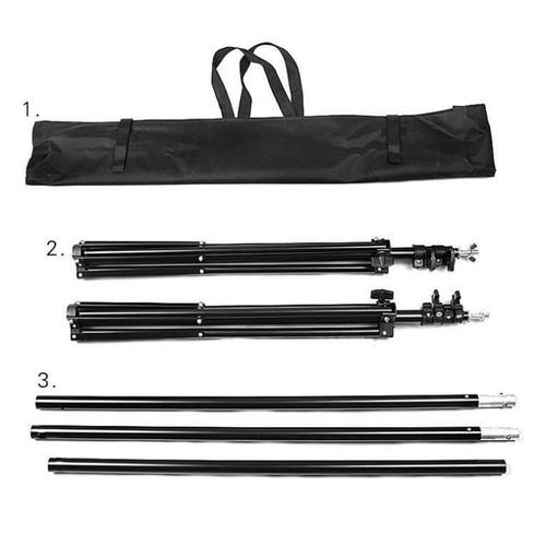 Jual Taff STUDIO Tiang Stand Backdrop - DD-110 - Bracket 2M for Foto ...