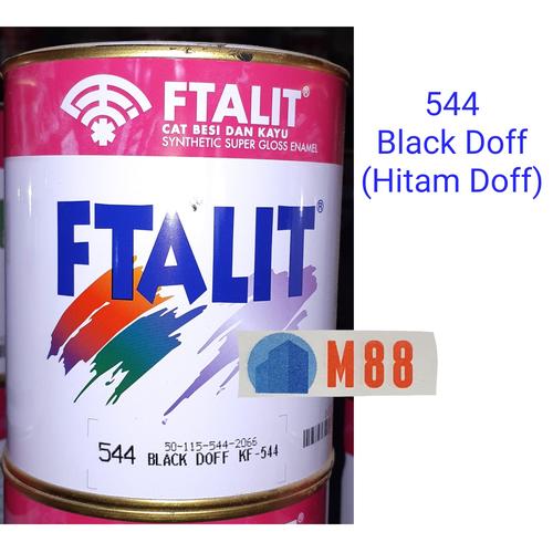 Jual Cat FTALIT 1 Kg - Black Doff - Hitam Matt Kayu Besi - Kab. Bogor ...