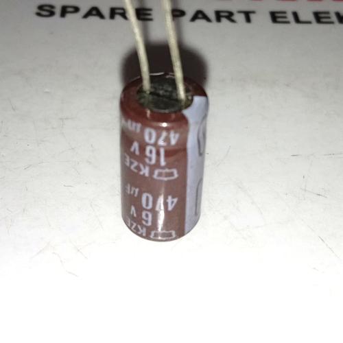 Jual 470uf 16v 470 16 Elco Capacitor Elko Kapasitor Polar - Kota Depok ...