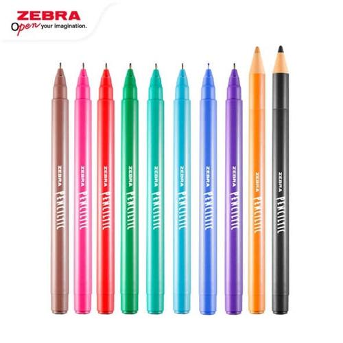 Jual Zebra Penciltic Pulpen Spidol Color Warna 0,4 Murah - Yellow ...