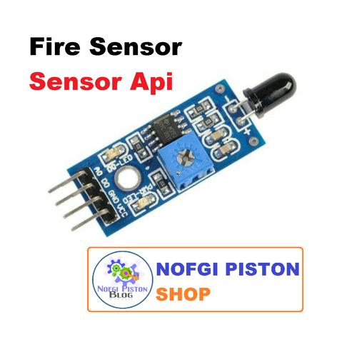 Jual Fire Sensor Pendeteksi Api 4 Pin dan 3 Pin Fire Detector Module ...