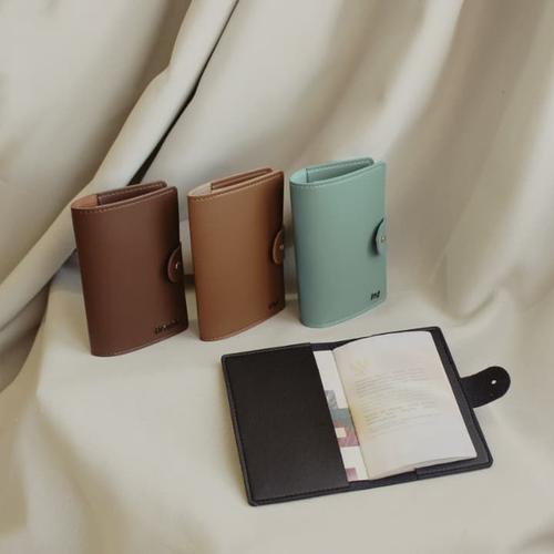 Promo Dompet pasport flip custom nama - black - Kota Tangerang - Kyoki ...