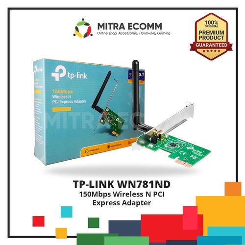 Jual TP-LINK TL-WN781ND 150Mbps Wireless PCI Express Adapter TP LINK ...
