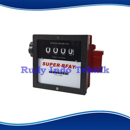 Jual Flow Meter Solar / Super Rfay Meteran Solar 1 Inch 4 Digit - Kota ...