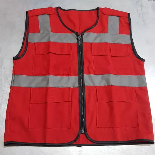Jual rompi drill 4 kantong merah - Jakarta Barat - 3R safety | Tokopedia