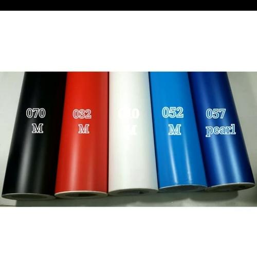 Jual sticker stiker vinyl warna dop/matte 45cm x 100cm - hijo tua dof ...