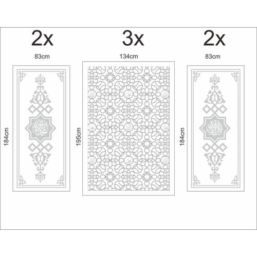 Jual CUTTING STIKER STICKER SANDBLAST SUNBLAST MASJID ORNAMEN LAFAZ ...