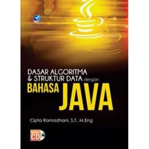 Jual Buku Dasar Algoritma dan Struktur Data dengan Bahasa Java+cd - Kab ...