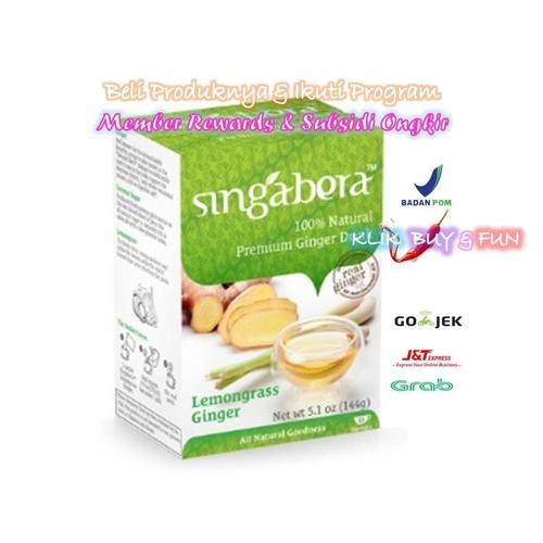 Jual Singabera Premium Ginger Drink 12 Sachet - Lemongrass Ginger ...