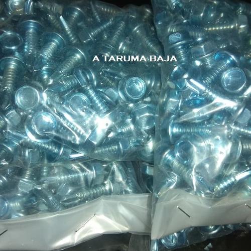 Jual Skrup Baja Ringan 10 X 16 Kode L - Paku Baja Ringan - Baut Baja ...