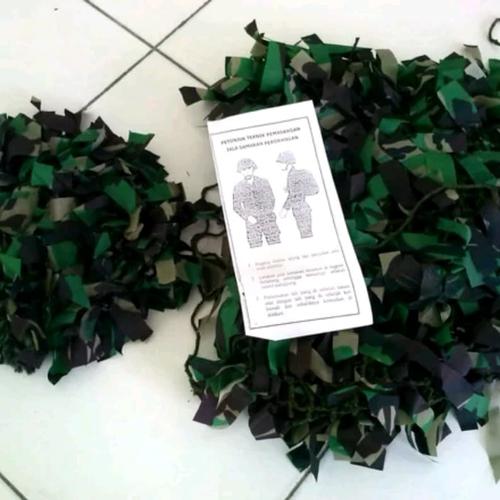 Jual samaran tas dan helm tni jaring tas dan helm tni - Kota Bandung ...