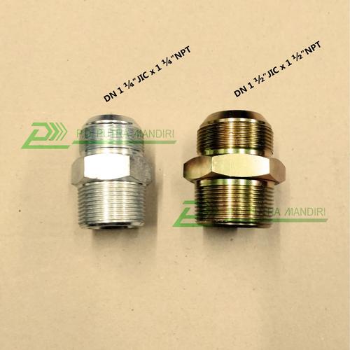 Jual Dobel Nepel 1 1/2 JIC x 1 1/2 NPT - BESI / Double Nipple - Jakarta ...