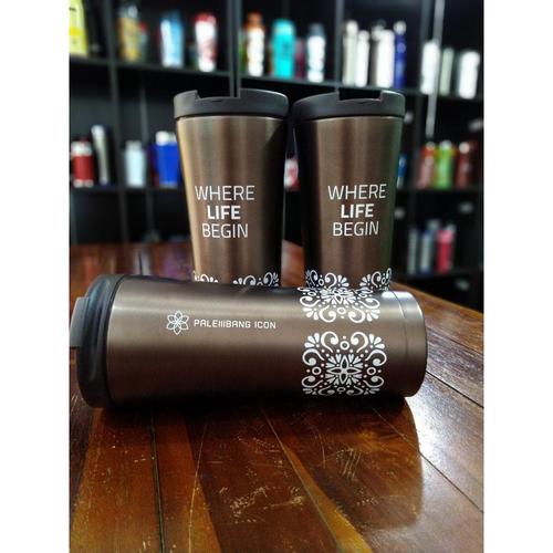 Jual Biaya Cetak Logo Tumbler Custom - Grafir Laser 3x10cm - Kota ...
