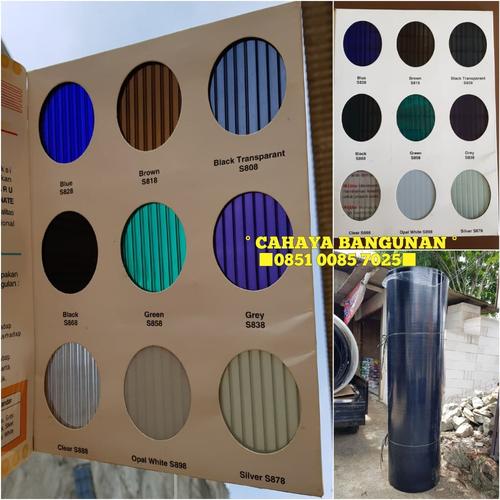 Jual Atap Kanopi PolyCarbonate Poly Carbonate Transparan Shining Star ...