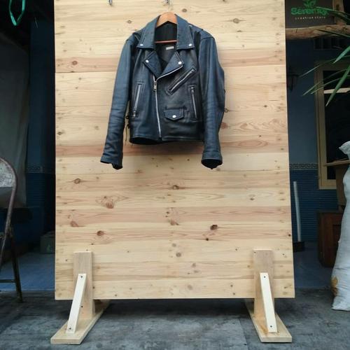 Jual Wooden wedding backdrop, Backdrop display kayu JATI BELANDA new ...