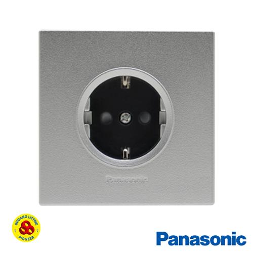 Jual Panasonic Stop Kontak Arde Silver CP 1G WESJP1121MWS Style E ...