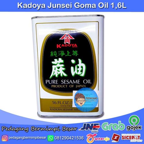 Jual Kadoya Junsei Goma Oil 1,6L | Minyak Wijen | Sesame Oil | Goma ...