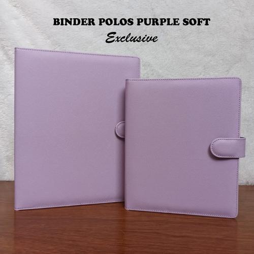Jual BINDER POLOS EXCLUSIVE WARNA PURPLE SOFT A5 DAN B5 - A5 - Jakarta ...