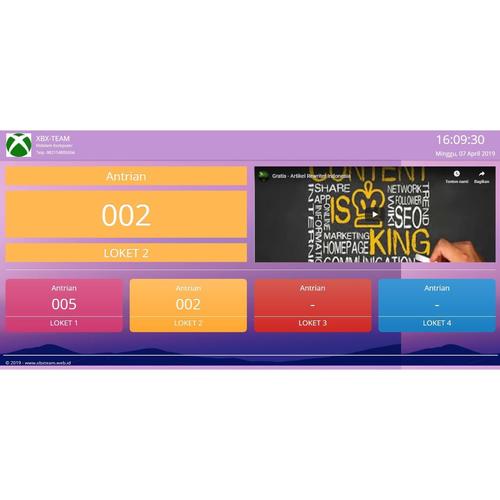 Jual Source Code Antrian Pengunjung Berbasis Web - Jakarta Selatan ...